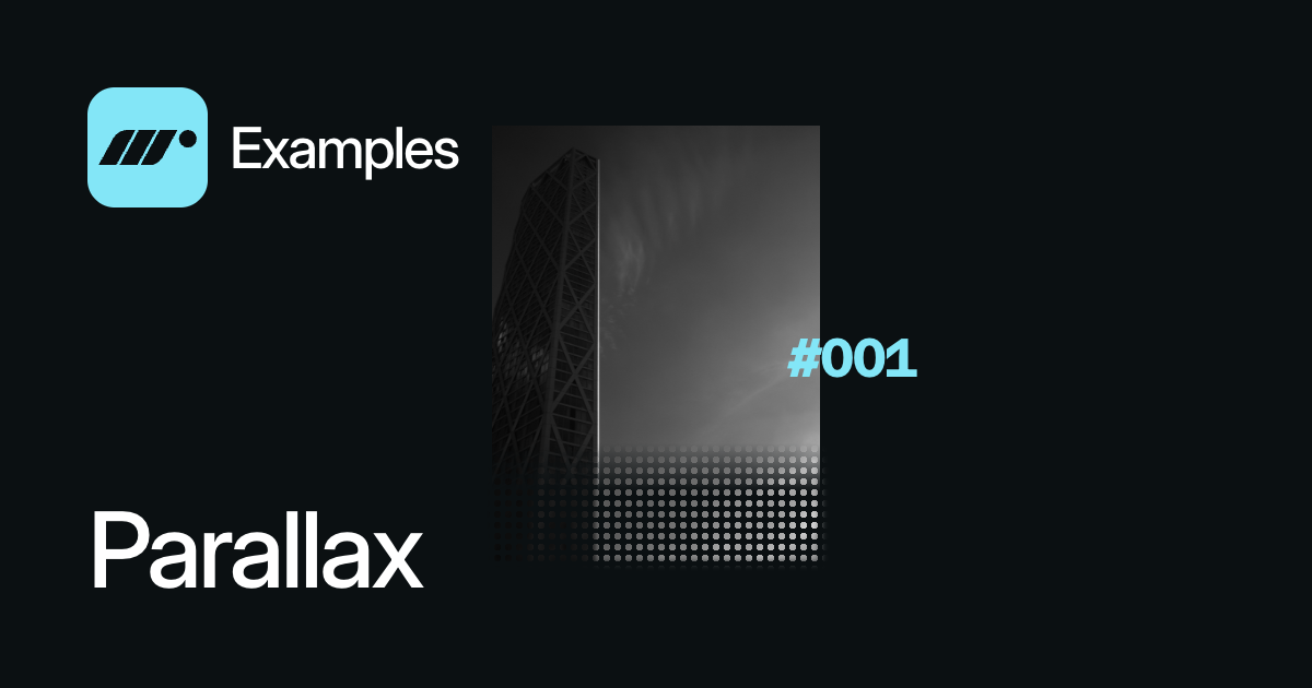 Parallax — Motion Example