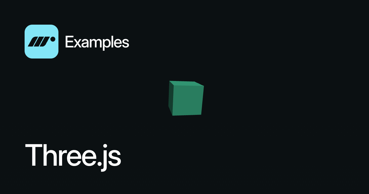 Three.js — Motion Example